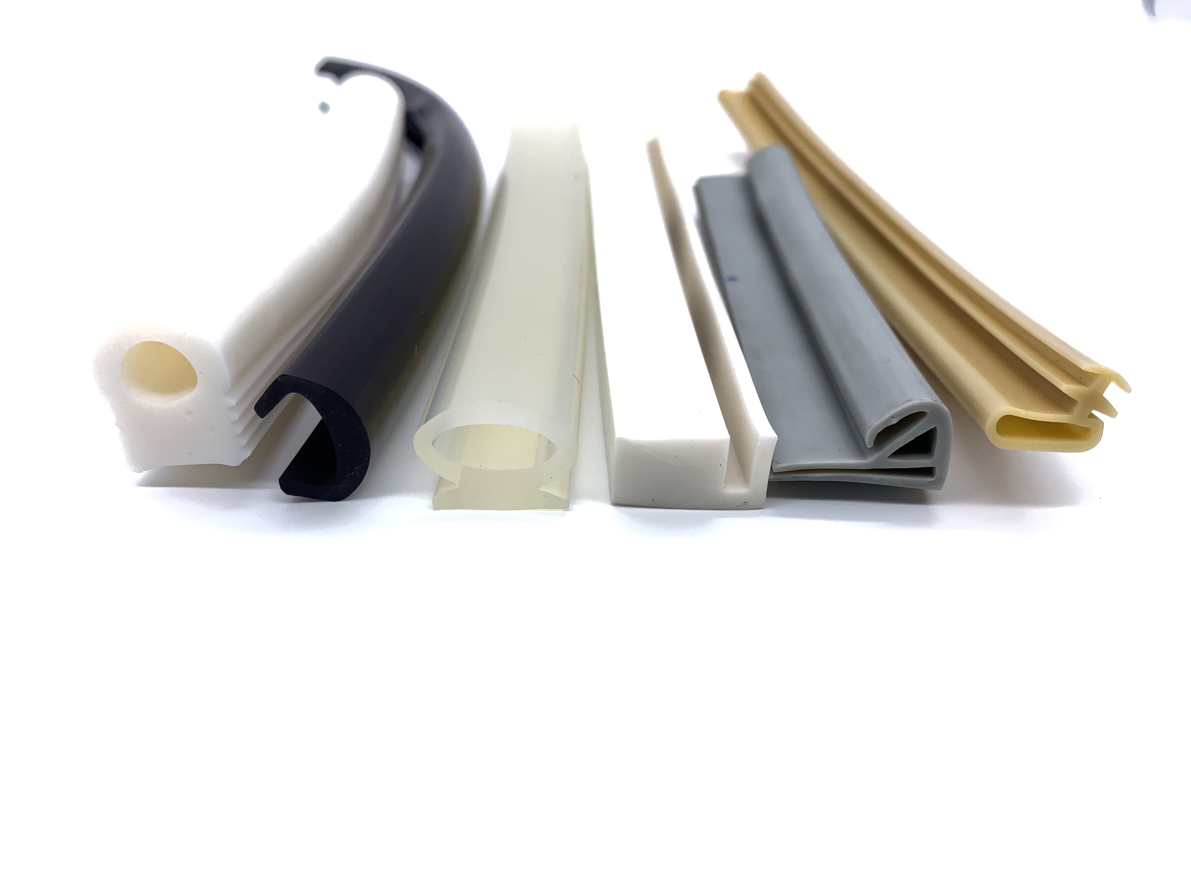 Silicone Gaskets Profiles Seals Weatherproof 100% Extruded Silicone ...