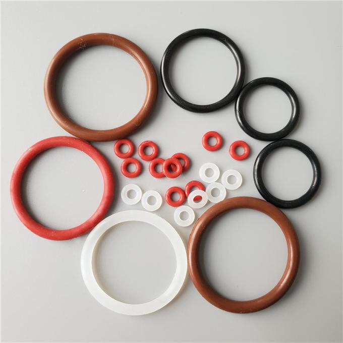 Red Silicone O Rings Food Grade FDA Medical Grade 80 Shore A Silicone ...